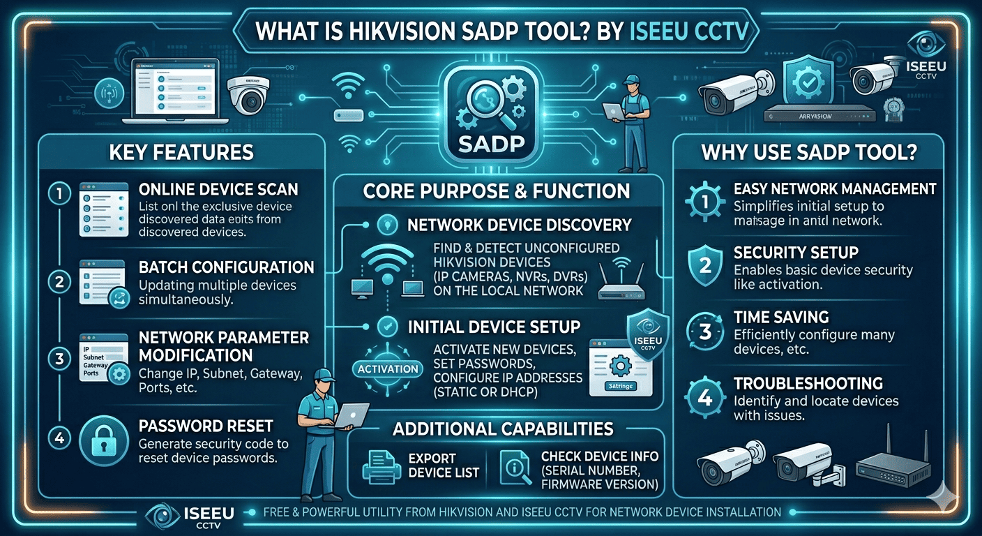 Hikvision SADP Tool Support